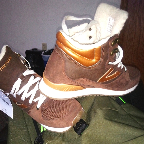 Tretorn | Shoes | Tretorn Brown Suede High Top Hiking Sneakers | Poshmark